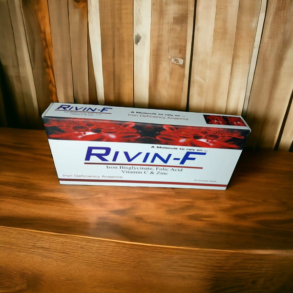 RIVIN-F (20 CHEWABLE TABLETS) – HiQ Safe