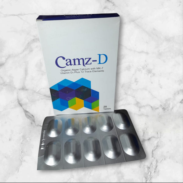CAMZ-D (20 TABLETS) – HiQ Safe